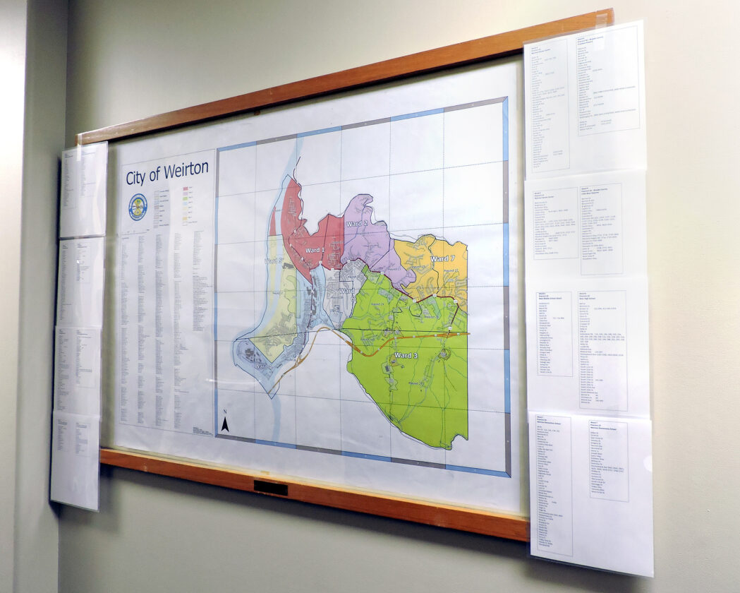 Weirton officials issue reminder of ward changes for election | News ...